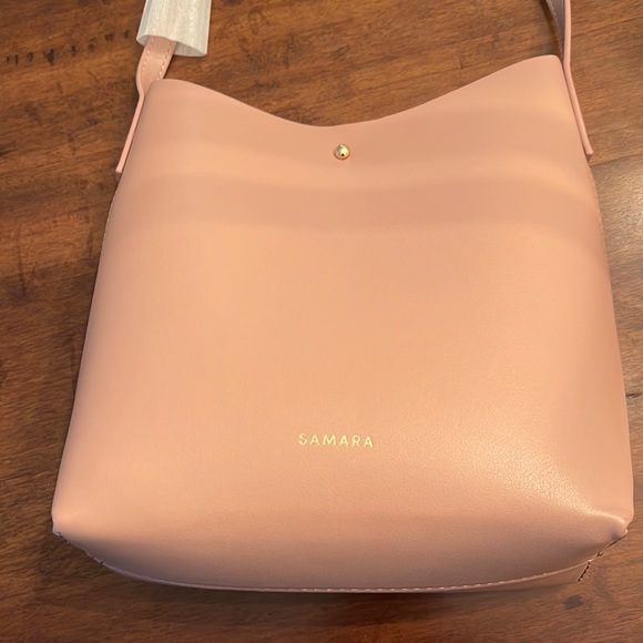 Samara | Bags | Nwt Samara Medium Cross Body Bag Blush Vegan Leather ...